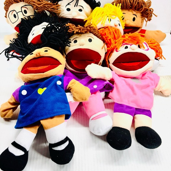 Prestige Toys | Toys | Ethnic Hand Puppets Lot Of 8 Full Body ...